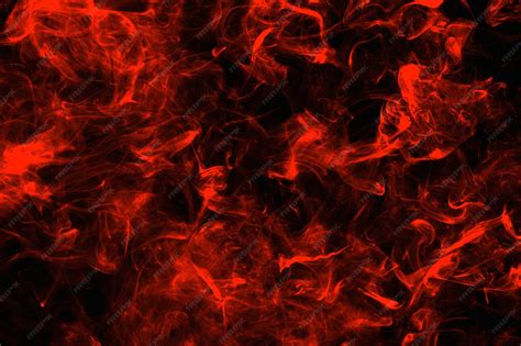 Red Fire Grunge Background