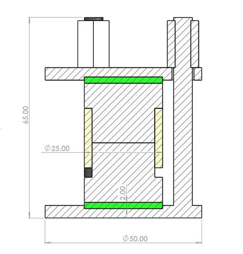 Pressure Jig And High Temperature Testing Cell Kit For Solid State Bat