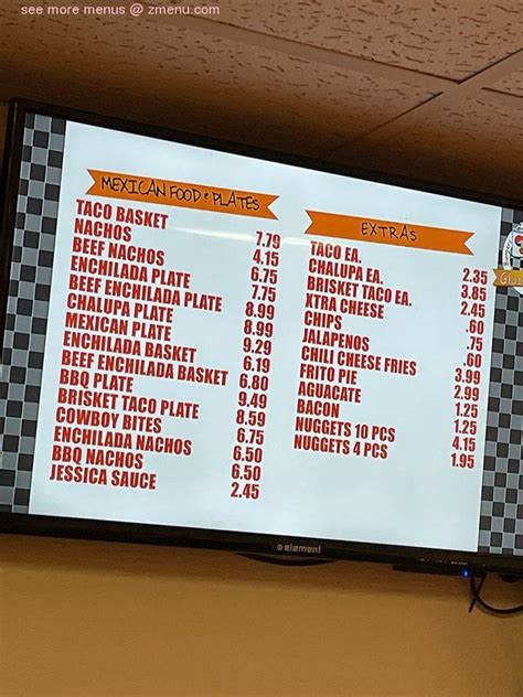 Menu At Glass Kitchen Restaurant Laredo 302 Corpus Christi St