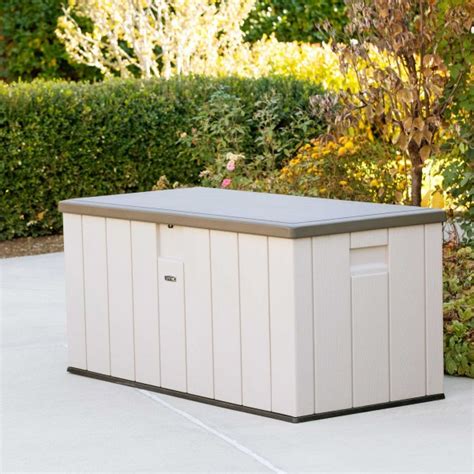 Lifetime Heavy Duty 150 Gallon Outdoor Deck Storage Box 60254