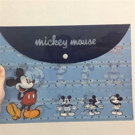 Mickey Mouse File Hobbies And Toys Stationery And Craft Stationery And School Supplies On Carousell