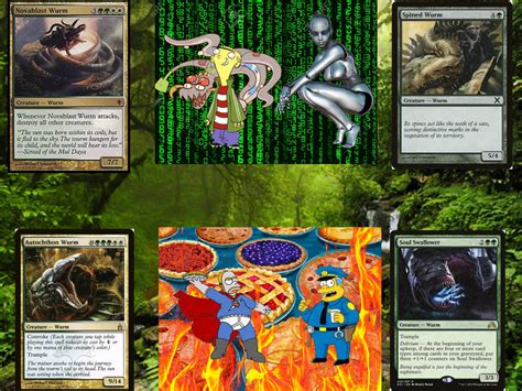 Mtg Worm Power By Jamesdean1987 On Deviantart