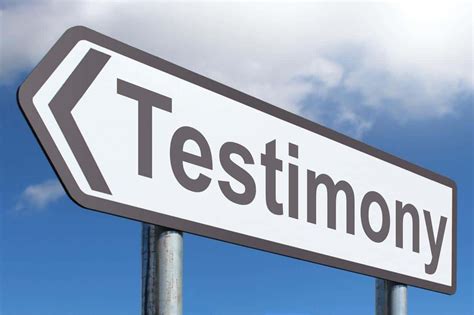 Testimony Definition Biblical At Carlos Snyder Blog