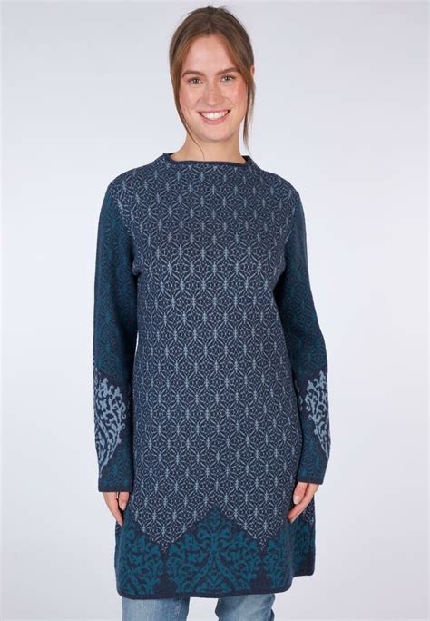 Strickkleid Dorla Navy Im Deerberg Online Shop