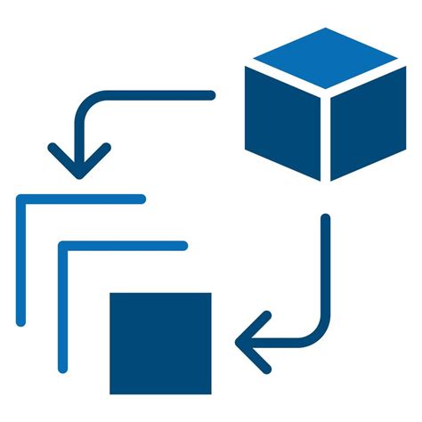 Dimensionality Reduction Icon Line Vector Illustration 37328707 Vector