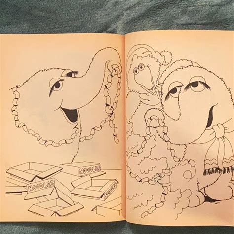 Snuffleupagus Sesame Street Coloring Pages 2025