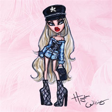 Hayden Williams Fashion Illustrations Official Artwork For The New Bratz Collector Dolls