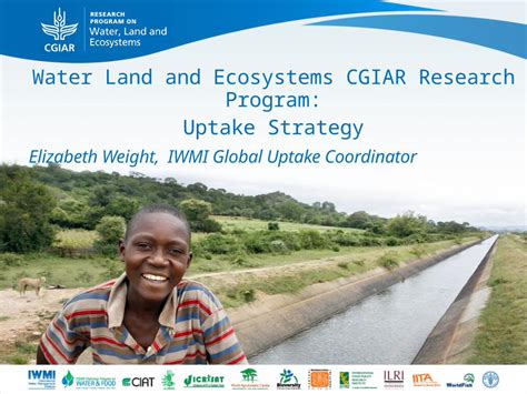 Pptx Water Land And Ecosystems Cgiar Research Program Uptake Strategy Dokumen Tips