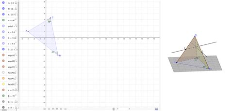 Angle Between Two Planes Geogebra