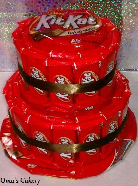 Delicious Kit Kat Candy Cake