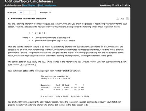 Solved Additional Topics Using Inference Graded Assignment