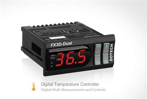 Fx3d Dual Digital Temp Controllermulti Control By Dotech Inc