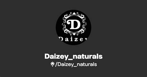 Daizey Naturals Instagram Linktree