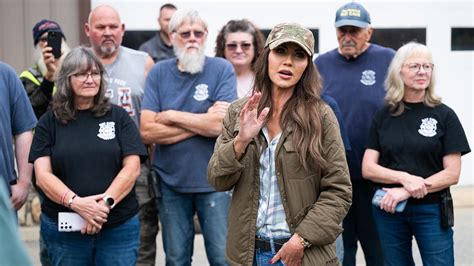 Donald Trump Jr Kristi Noem Join Franklin Graham In Helene Torn North