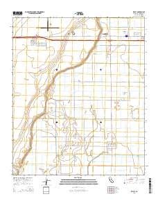 Central Drain Topo Map In Riverside County California