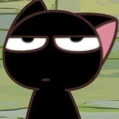 Cute Black Cat Pfp Drawing