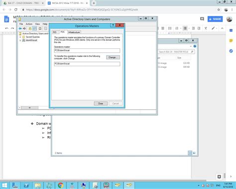 Cách Chuyển Addional Domain Controller Thành Primary Domain Controller
