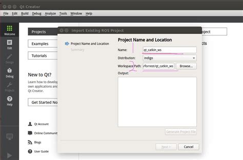 使用rosqtcplugin插件在qt中开发rosros Qtc Plugin Csdn博客