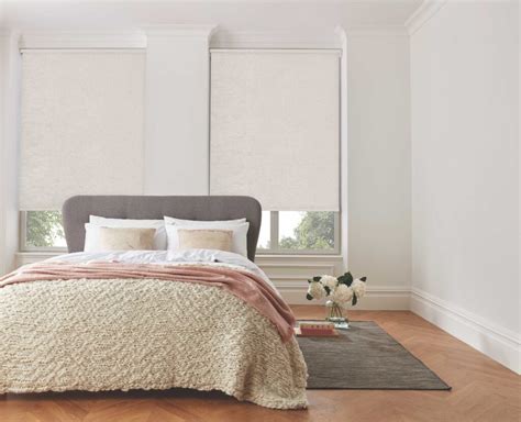 Roller Blinds Crush Whistler White Sysco Blinds