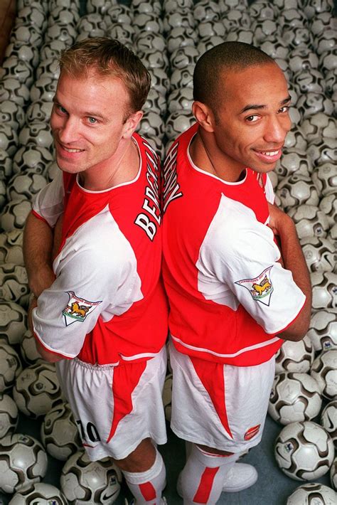 Henry And Bergkamp Arsenal Soccer Dennis Bergkamp Arsenal Football