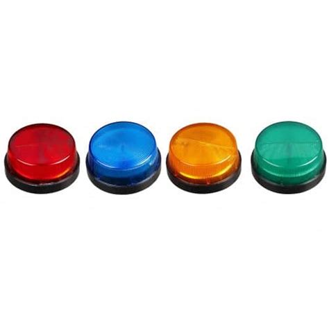 Ml02red Red Led Strobe 24vdc 50ma