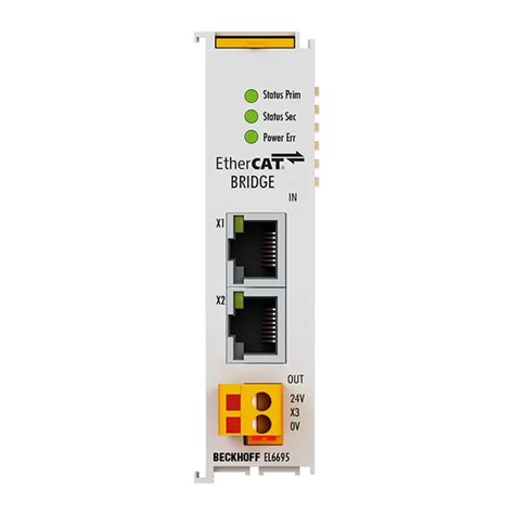 Beckhoff El6695 Ethercat Terminal Communication Interface Ethercat Bridge Eur 1 049 00