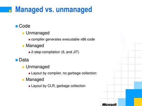 Ppt Managed C Powerpoint Presentation Free Download Id4584861