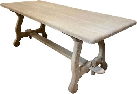 Bleached Oak Dining Table Glidesurfco