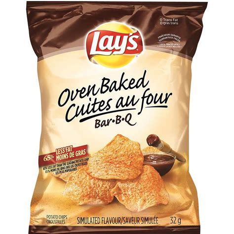 Lays Oven Baked Bar B Q Potato Chips Querneys Office Plus