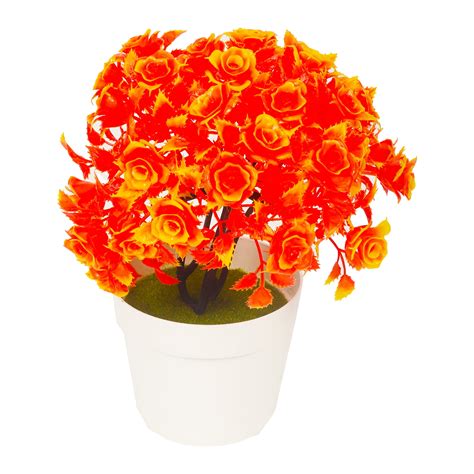 Maple Leaf Plant With Pot Pvc Fa 097 Assorted Colors Online At Best