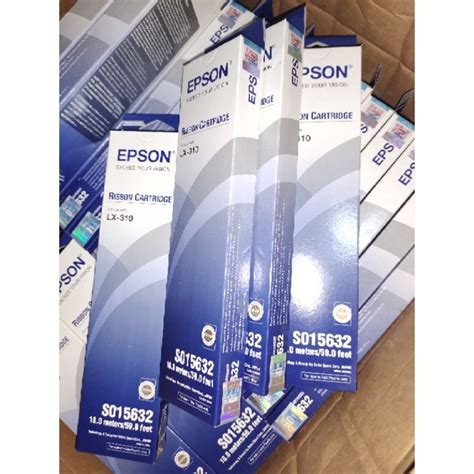 Jual Pita Ribbon Cartridge Epson LX Lx LX Murah Shopee Indonesia