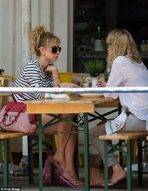 Juno Temple Slips Into Low Key Shorts And A Striped Tee Juno Temple Juno Temple