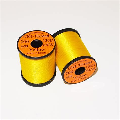 Uni Thread 60 Yellow