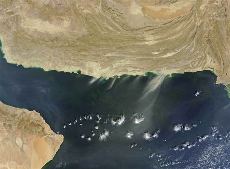 Dust Over The Arabian Sea