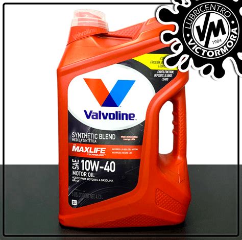 Valvoline Maxlife 10w40 De 473 Litros Lubricentro Victor Mora