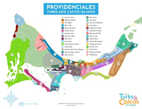 Providenciales Grace Bay Area Map Grace Bay Land Xposure