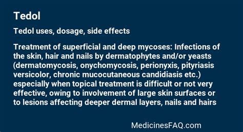 Tedol Uses Dosage Side Effects Food Interaction And Faq