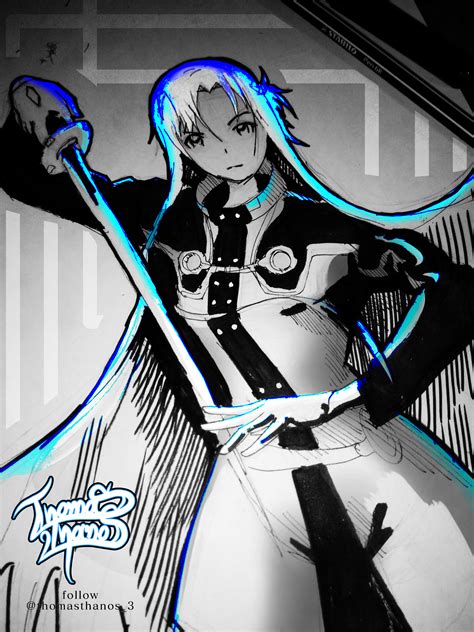 Drawing Of Asuna R Swordartonline