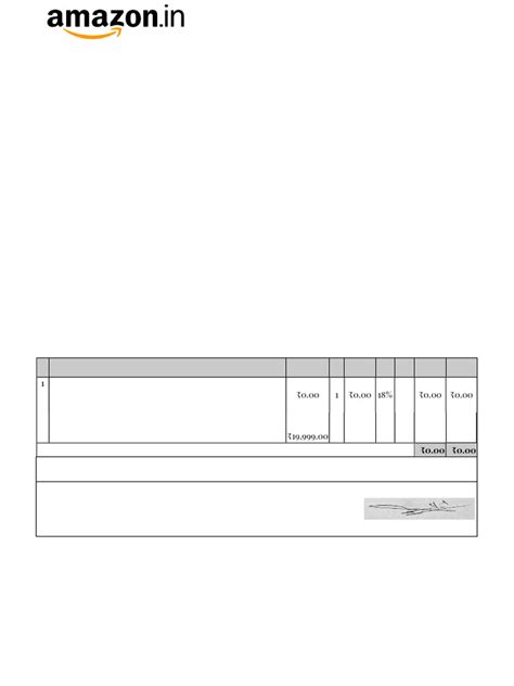 Replacement Invoice Pdf