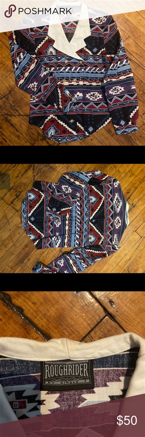 Vintage Like New Roughrider Western Shirt Western Shirts Western