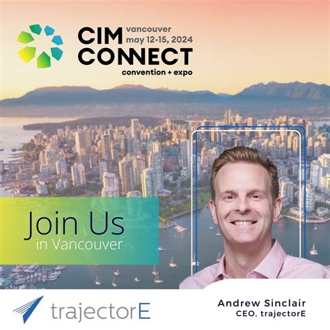 Dave Halliday On Linkedin Trajectore Will Be Attending The Cim Connect Conference And Expo Next