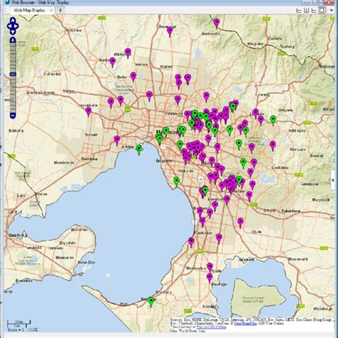 Web Map Display Of Figure 1 Illustrating The Different Display Type Of Download Scientific