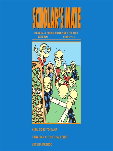 Scholars Mate 123 June 2014 Pdf Chess Abstract Strategy Games