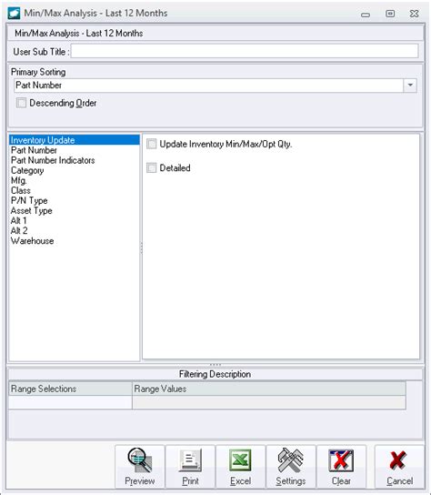 Minmax Analysis Minmax Analysis