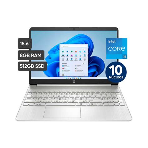 Laptop Hp 15 Dy5000la 15 6 Intel Core I5 12va Generación 8gb 512gb Ssd