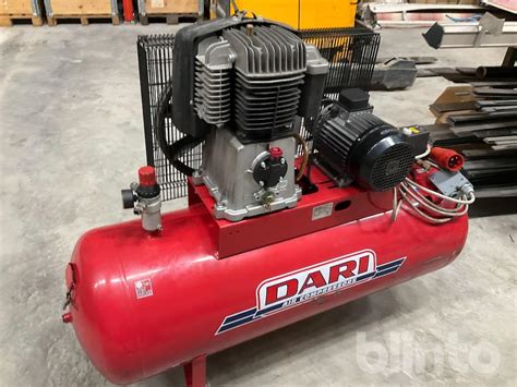 Tryckluftskompressor Dari Blinto Auktioner