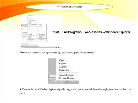 windows explorer r d sivakumar ppt