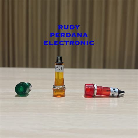 Jual Pilot Lamp Lampu Pilot Panel Indikator 10mm 24v Dc Shopee Indonesia
