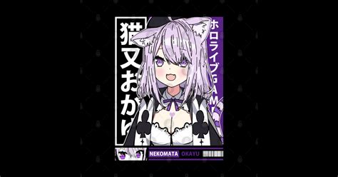 Nekomata Okayu Card Game Outfit Hololive T Shirt Teepublic