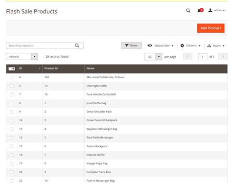 Magento 2 Flash Sale Bridge Store